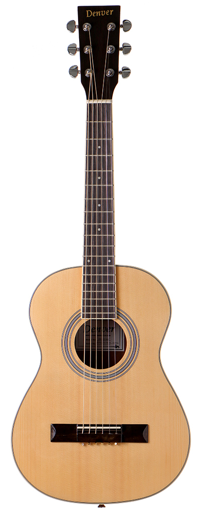 DD12S-NAT 1/2 Size - Steel String - Natural | Denver Guitars